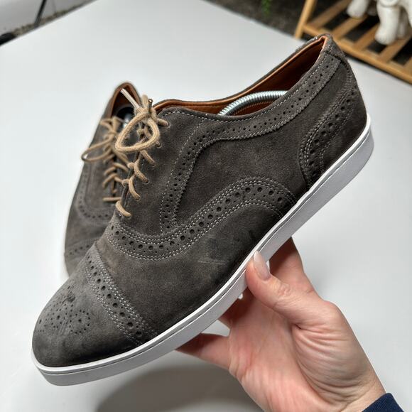 Allen Edmonds | Shoes | Allen Edmonds Strand Oxford Suede Dress Shoes ...